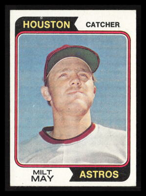 Milt May 1974 Topps #293 Houston Astros | eBay
