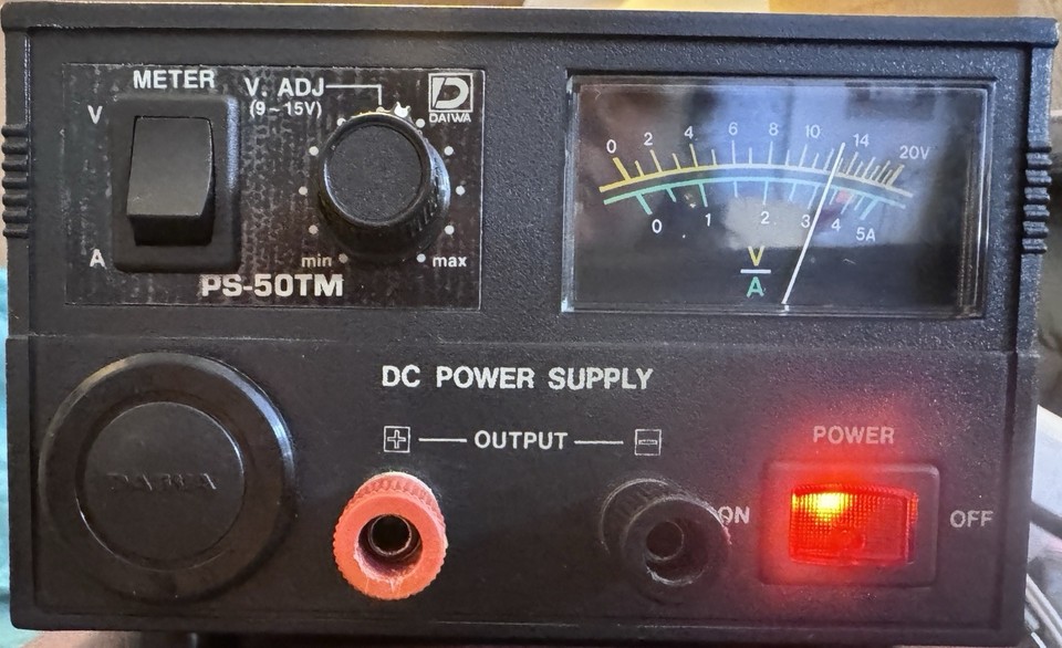 DAIWA PS-50TM DC Power Supply | Please Read | eBay