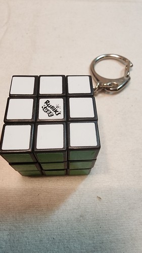Original 1990's Vintage 1" Mini Rubik's Cube Puzzle Keychain Spin ...