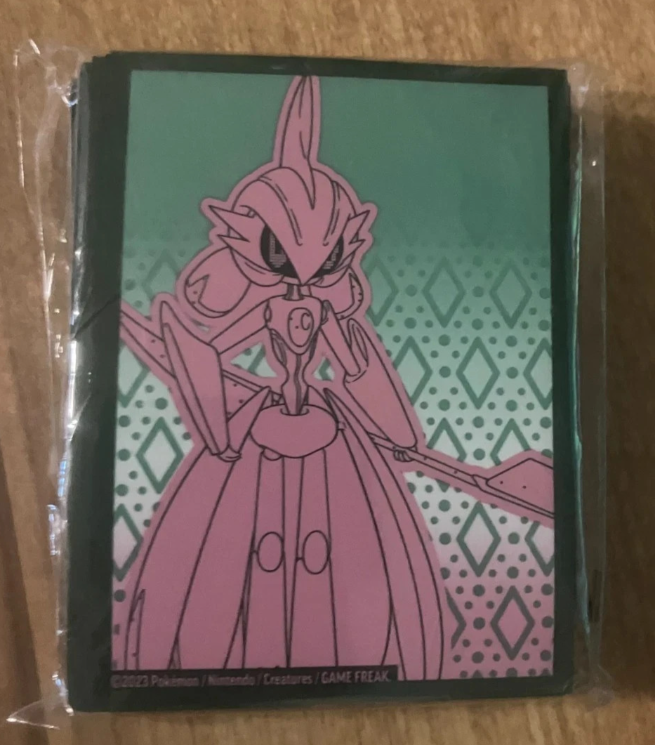 POKEMON Iron Valiant Paradox Rift ETB CARD SLEEVES - 65 | eBay