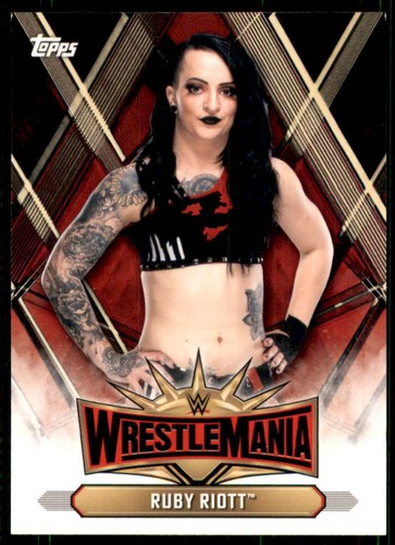2019 Topps Wwe Road To WrestleMania WrestleMania 35 Roster Ruby Riott #WM49 | eBay