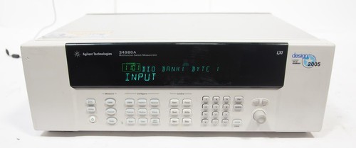Agilent 34980A Multifunction Switch /Measure Unit with 349450A / 34932A ...