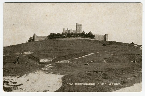 Rodborough Fort & Common Stroud Gloucestershire c 1910 Postcard ...