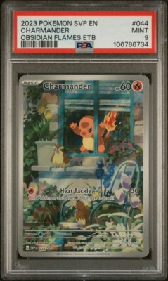 Charmander 044 Sv: Scarlet & Violet Promo Cards Holo PSA 9 | eBay