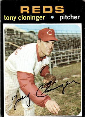 1971 Topps Tony Cloninger Cincinnati Reds #218 | eBay