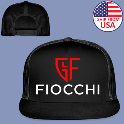 Fiocchi Rifles Guns Firearms Adjustable Black Trucker Hat Cap Size ...
