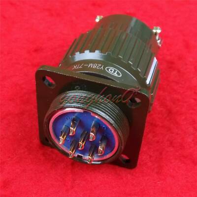 1PCs Military Twist Male Female Connector 28mm 7 Pin | eBay