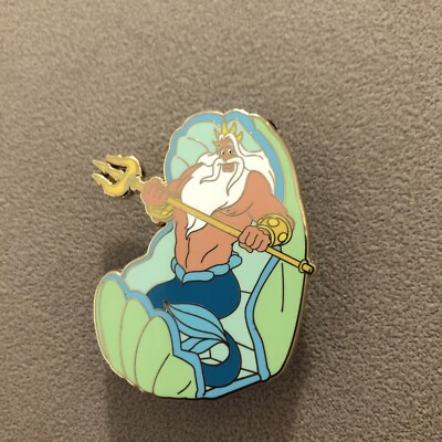 LE 250 Disney pin WDI Little Mermaid Undersea Adventure King Trition ...