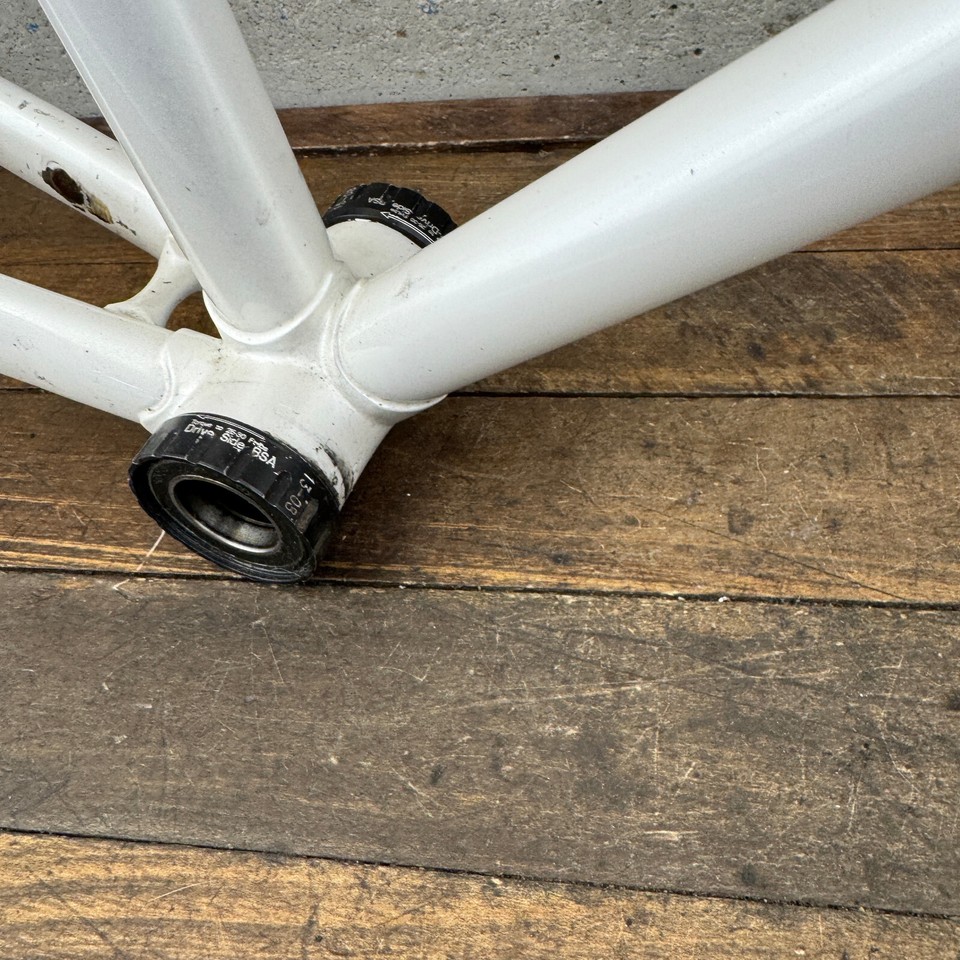 Vintage Torpado Frame Set 59 cm Campagnolo Dropout White Bike 126 ...