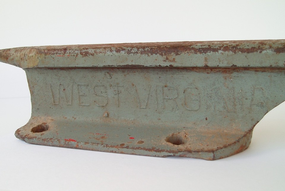 Anvil West Virginia Railroad Track Handmade Blacksmithing Craftsman ...