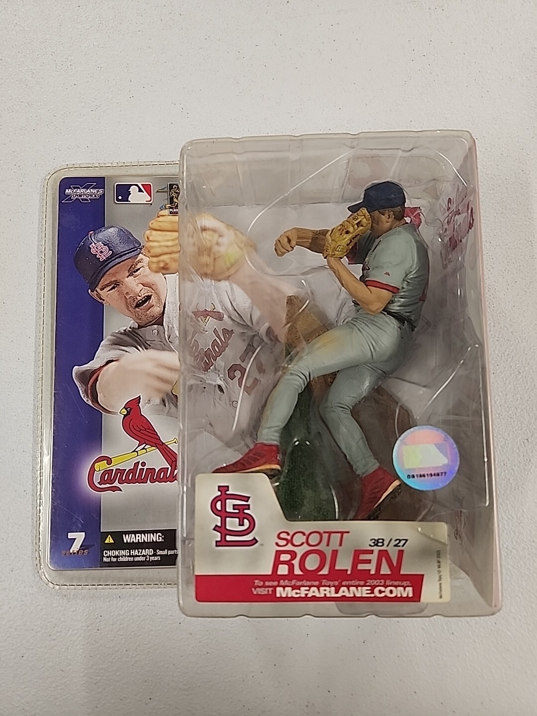 McFarlane 2003 Scott Rolen St. Louis Cardinals MLB series 7 NEW | eBay