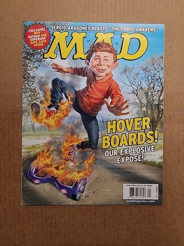 MAD Magazine #538 (April 2016) Alfred E Neuman VF/NM. M3 | eBay