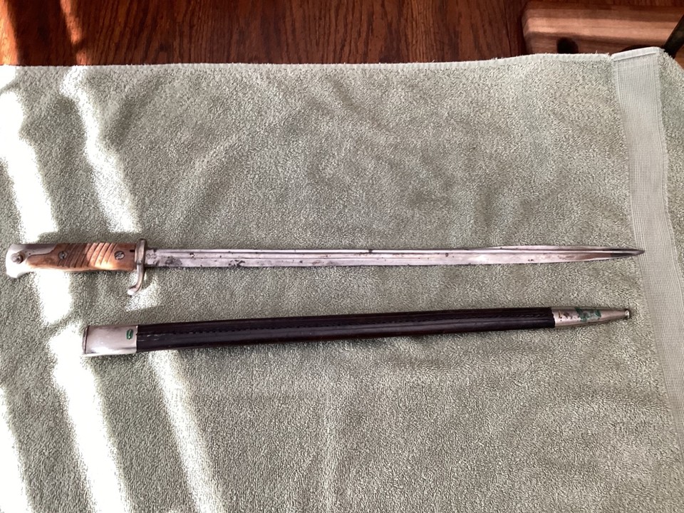 WW1 Imperial German M1898 WKC Bayonet with Scabbard | eBay