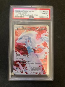 Reshiram 2013 Black & White: Legendary Treasures #RC22/RC25 Radiant ...