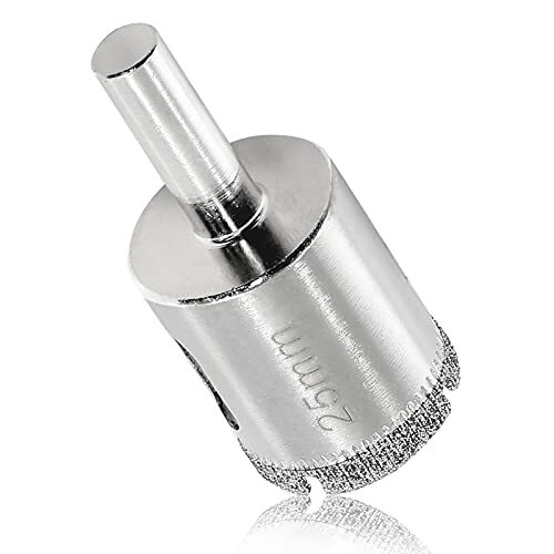2Pcs 25mm/1 inch Diamond Hole Saw, 1.1 inch Cutting Depth 2Pcs, 25mm ...