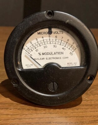 MR26W100DCUAR 0-50 MICROAMPERES NEW OLD STOCK 2 1/2" | eBay