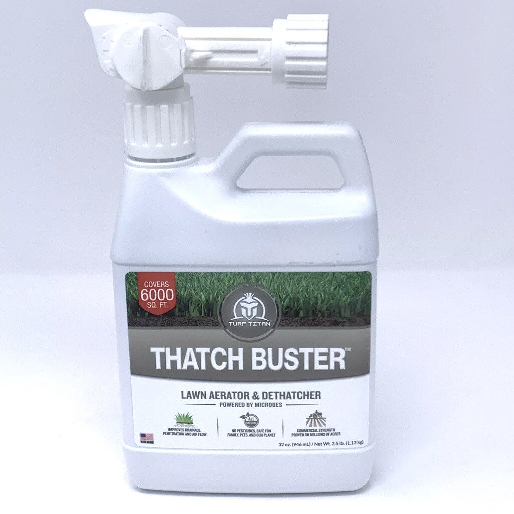 Turf Titan Thatch Buster Lawn Aerator & | Grelly UK