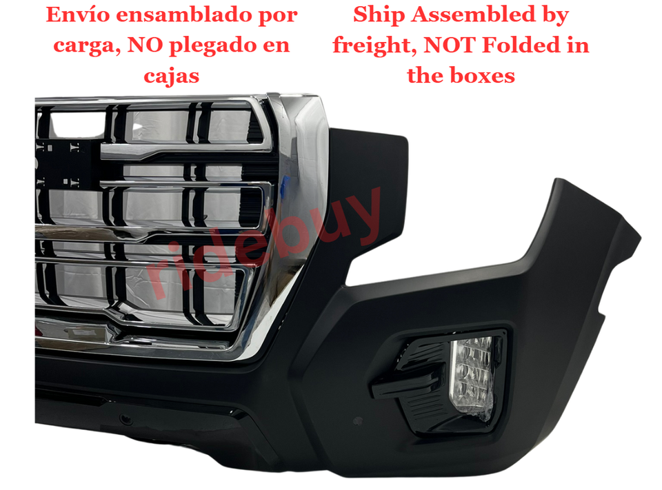 Fit 2021 - 2023 GMC Yukon AT4 Front Bumper Complete Assembly G1000A47-B ...