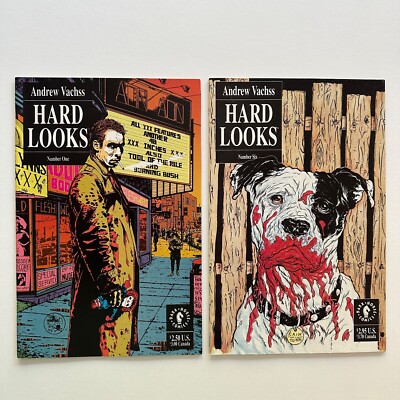 Hard Looks #s 1 and 6. Andrew Vachss. Dark Horse Comics, 1992. | eBay