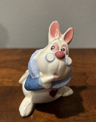 Disney the White Rabbit Figurine Alice In Wonderland | eBay