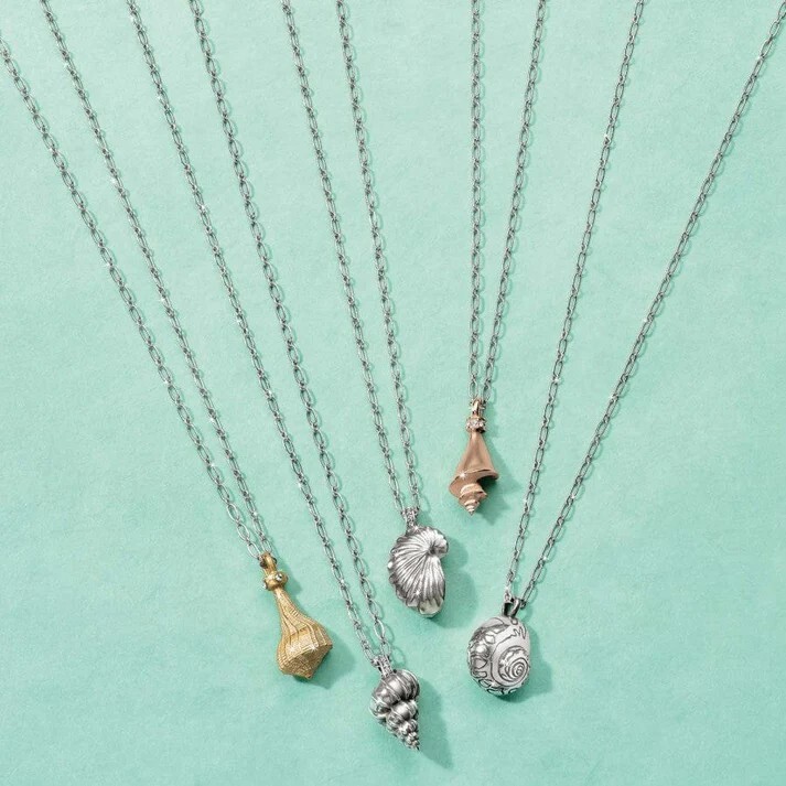 NWTag Brighton Shells Around the World AFRICAN TURBAN Pendant Necklace ...