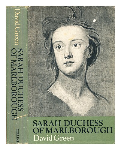 GREEN, DAVID Sarah, Duchess of Marlborough / David Green 1967 First ...