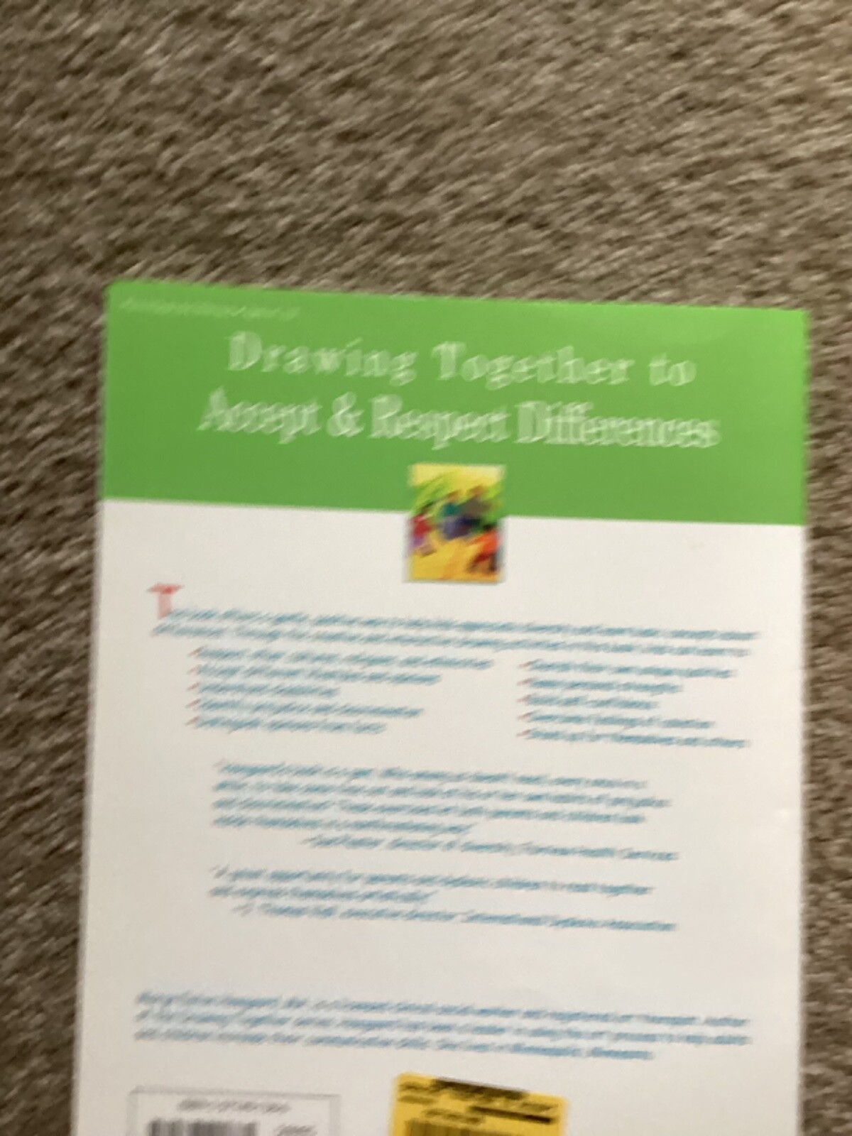 Drawing Together to Accept and Respect Differences by Marge Eaton ...