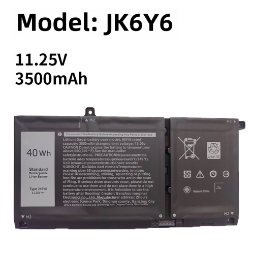 For Dell JK6Y6 Latitude 15 3510 5401 5405 5408 5505 laptop battery | eBay