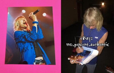KIX STEVE WHITEMAN AUTOGRAPHED SIGNED 8 X 10 PHOTO *EXACT PROOF* | eBay