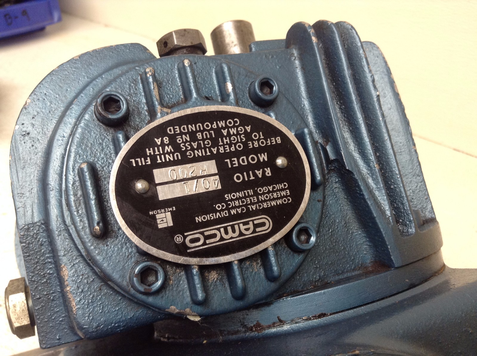 Camco 400RA6 H24-120 R200 Gear Reducer Index Drive 400RA6H24-120 ...