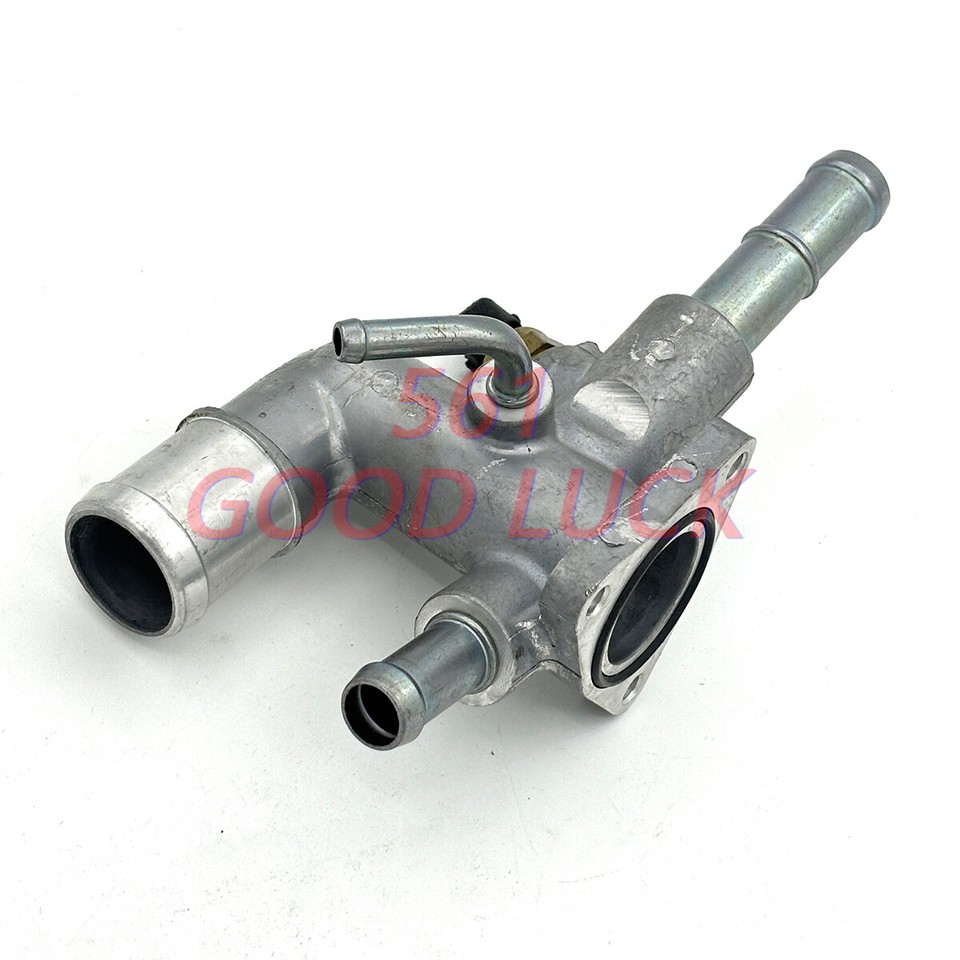 Water Outlet w/ Sensor for Hyundai Elantra Kona Kia Forte Soul 2.0L ...