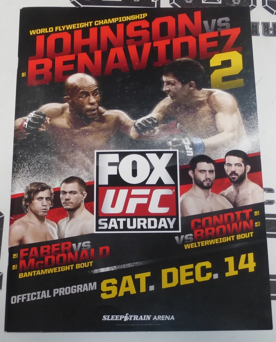 Ufc On Fox 9 Poster