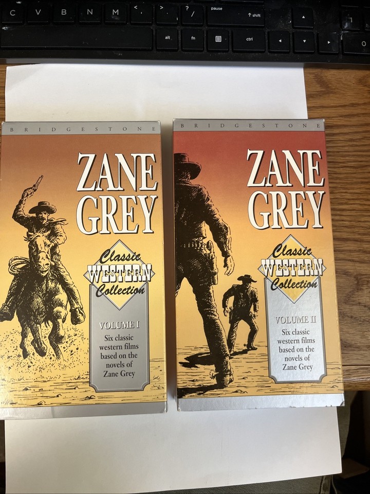 Zane Grey Classic Western Collection 2 Vol ( VHS) | eBay