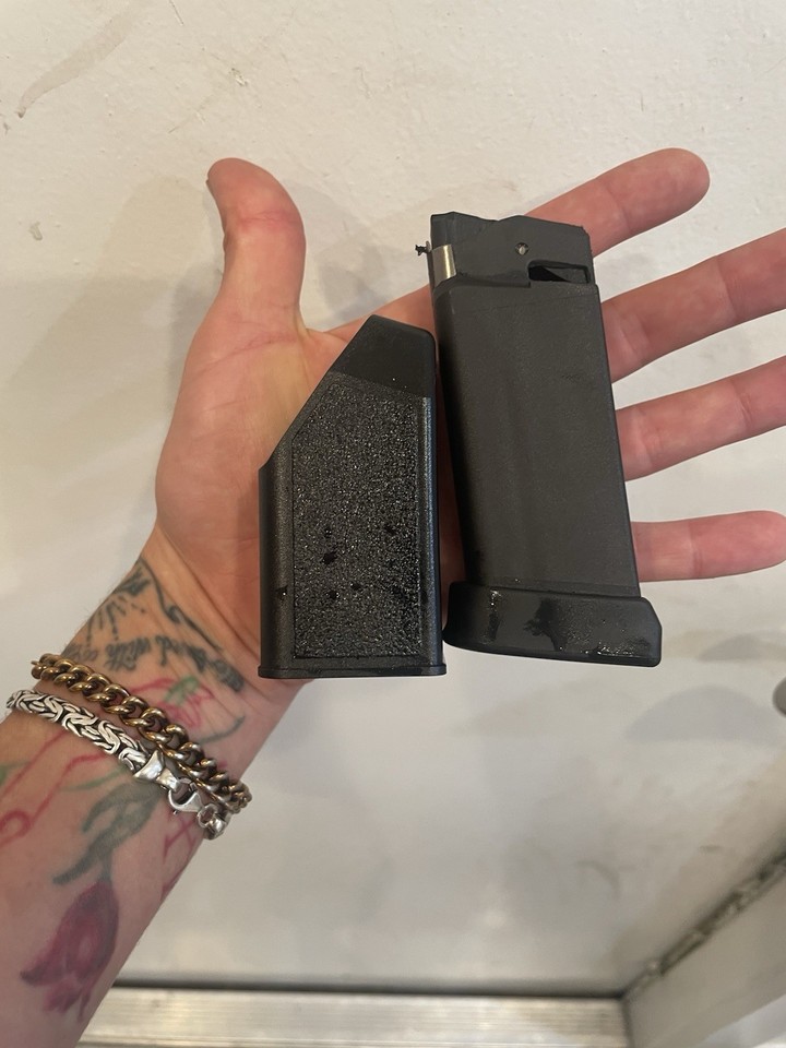 FACTORY OEM GLOCK 36 MAGAZINE .45 ACP 6 ROUND AUSTRIA SLIM SINGLE STACK ...