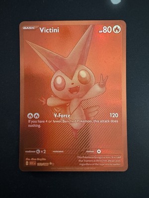 Red Victini English Pokemon White Flare Black Bolt WHT EN 172/086 | eBay