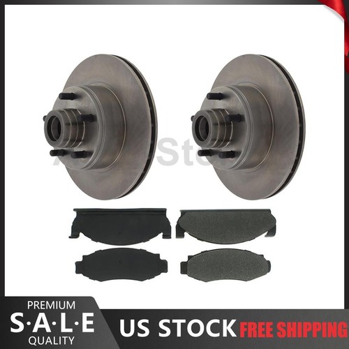 Front Brake Rotors + Brake Pads Set for 1979 1980 AMC AMX 1979-1981 AMC ...