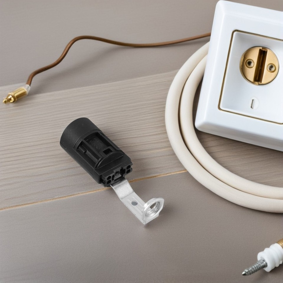 3 Pcs Candle Hose Lamp Holder Base Light Socket Hardware Bulb Holders ...