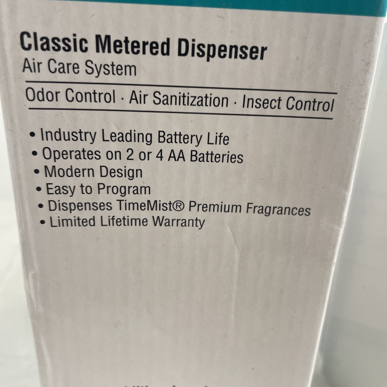 TimeMist Classic Metered Aerosol Fragrance Dispenser WHITE 1047717 New ...