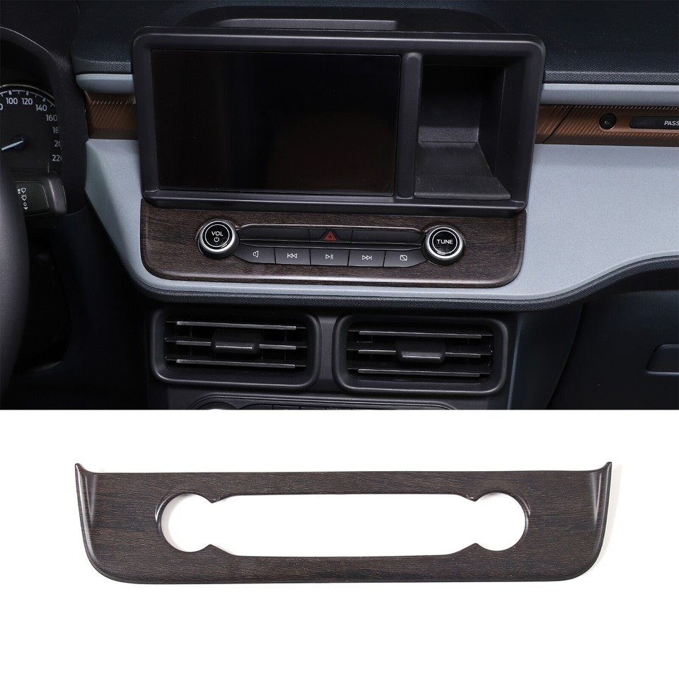 Oak Wood Grain Interior Decoration Cover Trim Kit For Ford Maverick ...