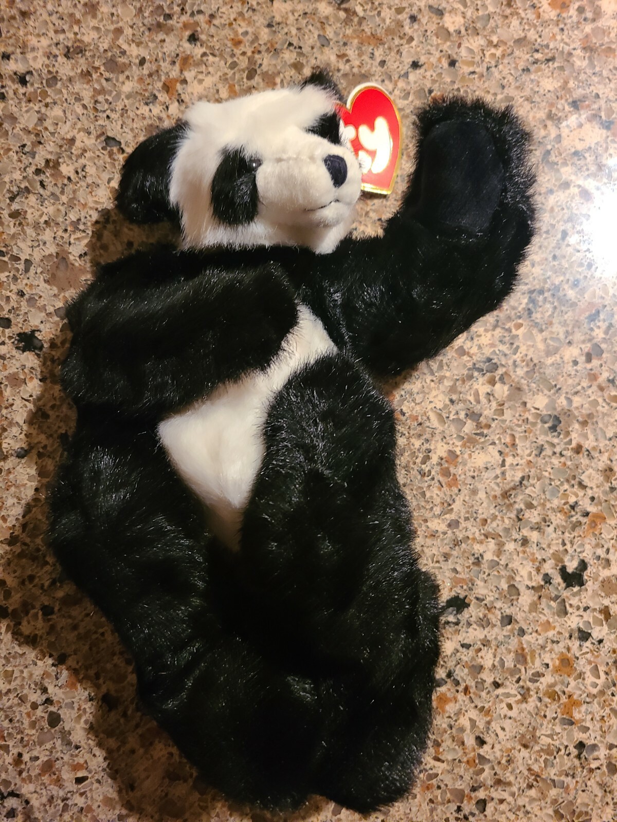 Ty Mandarin Panda Bear 3rd Gen Classic Plush 1995 Korea 13" Jointed ...