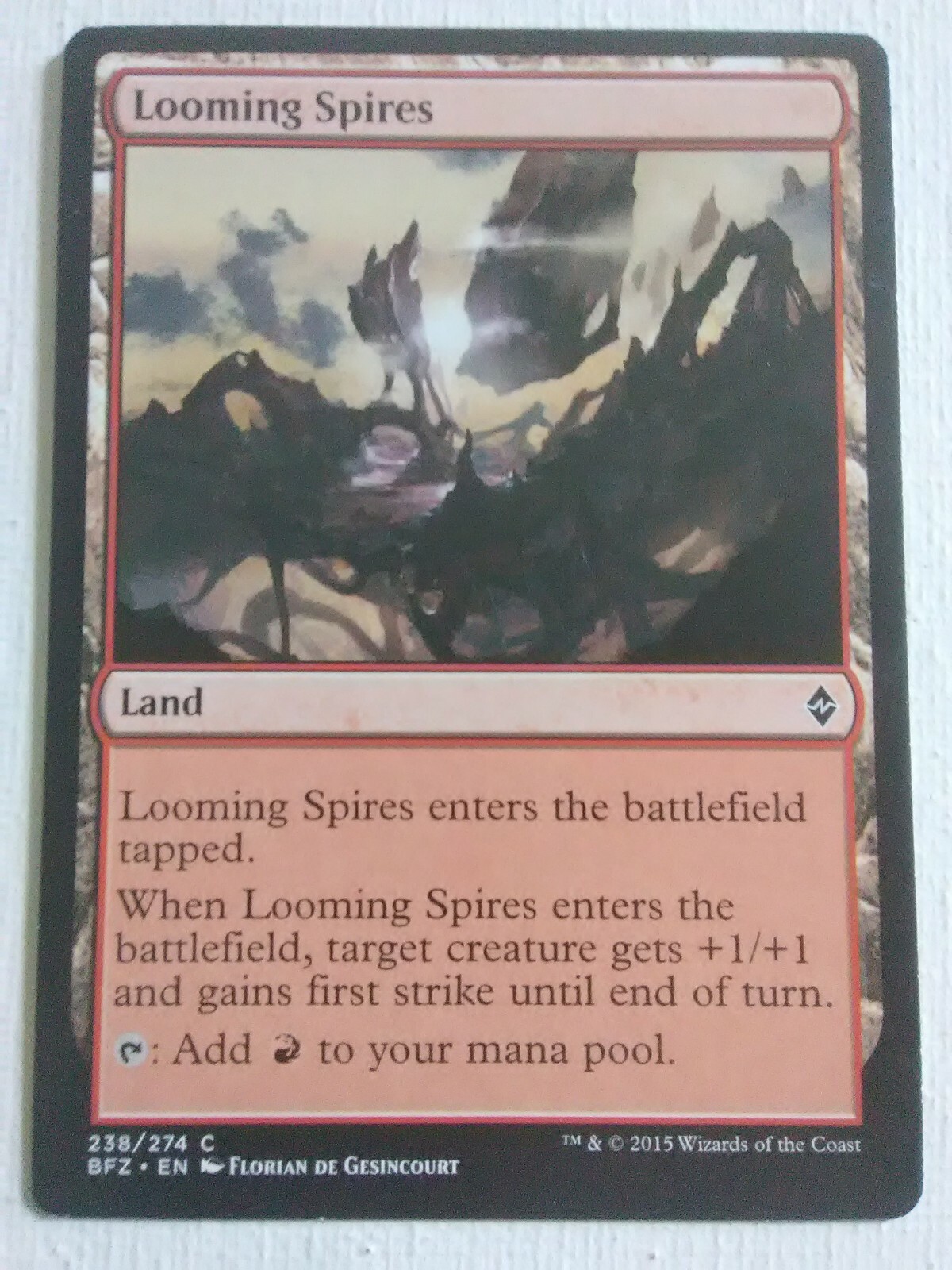 MTG Looming Spires Battle for Zendikar 238/274 Regular Common | eBay
