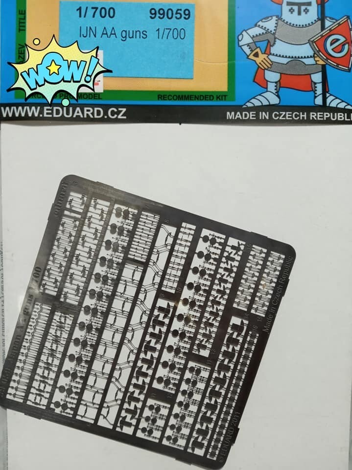 1/700 IJN AA guns photo-etch Eduard 99059 | eBay