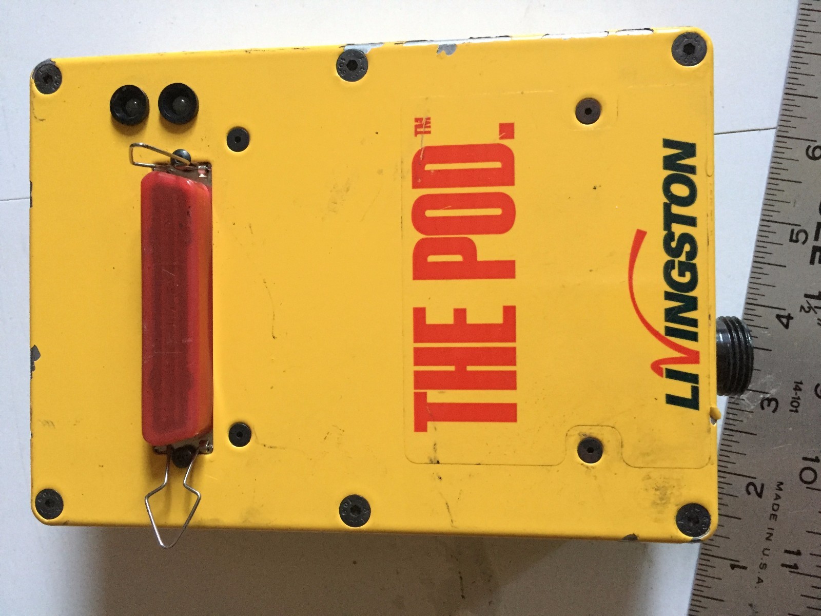 LIVINGSTON POD-1000,P0D-1000,POD-1001,P0D-1001,P1 POD RESISTANCE WELD ...