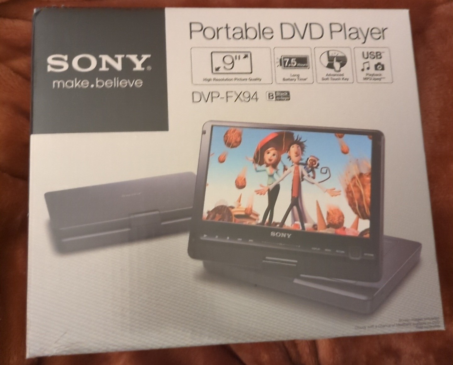 Sony Portable Dvd Player Box