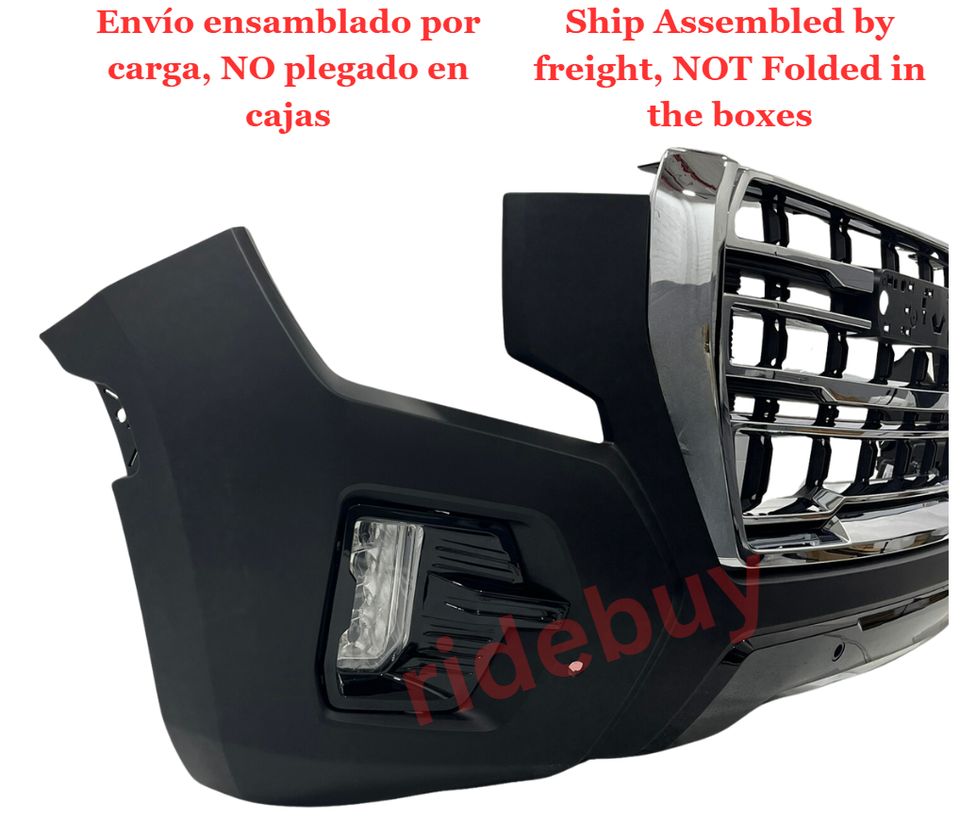 Fit 2021 - 2023 GMC Yukon AT4 Front Bumper Complete Assembly G1000A47-B ...