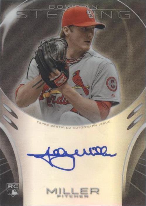 2013 Bowman Sterling - Rookie Autographs Shelby Miller #BSAR-SM ...