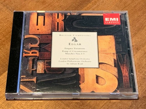 Elgar Enigma Variations Pomp & Circumstance Marches BOULT EMI CLASSICS ...