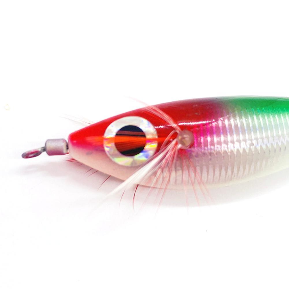 2Pcs Luminous Shrimp Fishing Lure Squid Hook Cuttlefish Bait Sea Tackle ...
