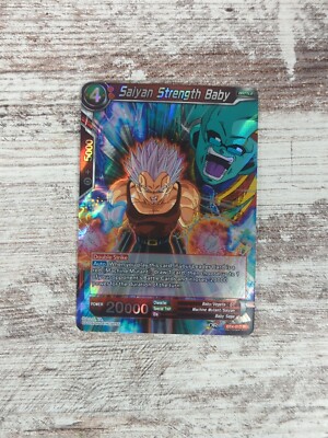 Dragon Ball Super SAIYAN STRENGTH BABY Battle BT4-017 R Holo Foil Rare | eBay