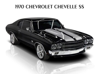 1970 Chevrolet Chevelle SS NEW Metal Sign 24"x30" USA STEEL XL Size 7 ...